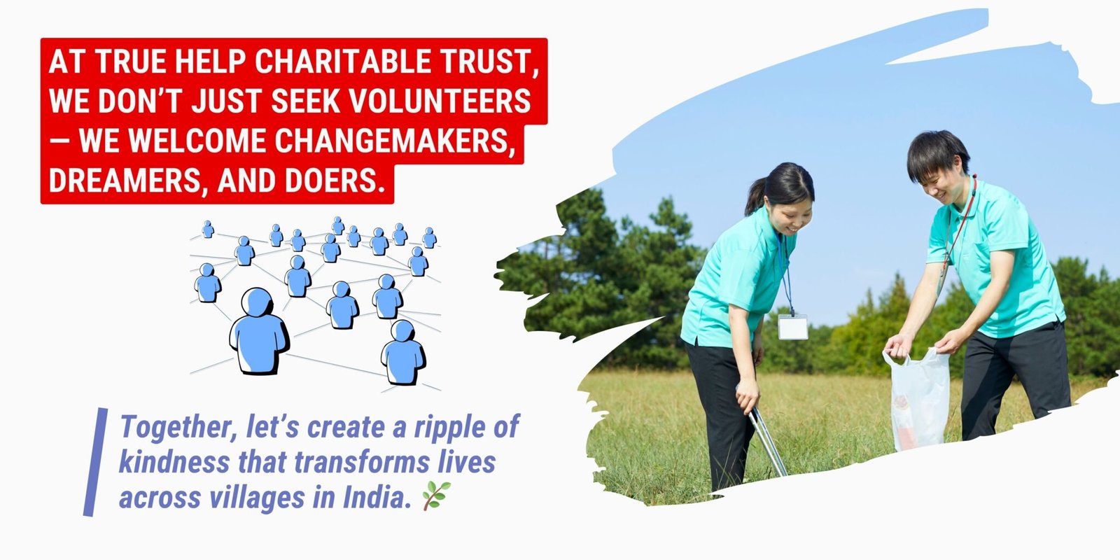 Volunteering – True Help Charitable Trust